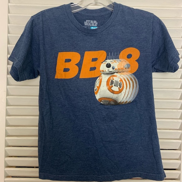Star Wars | Shirts & Tops | Kids Sm Star Wars Bb8 T Shirt | Poshmark